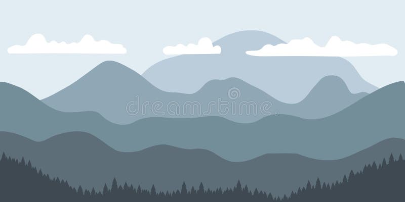 Mountain Layers Stock Illustrations – 1,499 Mountain Layers Stock ...