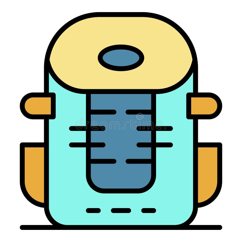 Military Hiking Backpack Outline Vector Stock Illustrations – 298 ...