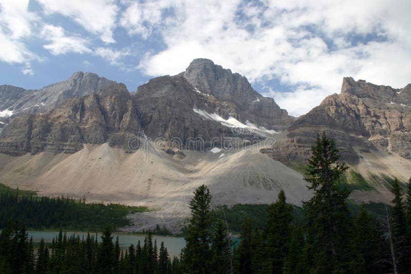 Mountain in Banff National Park Stock Photo - Image of park, mountains ...