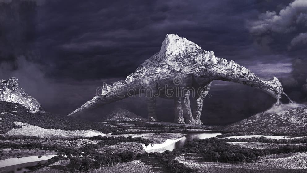 Mountain Beast stock illustration. Illustration of beast - 71061506
