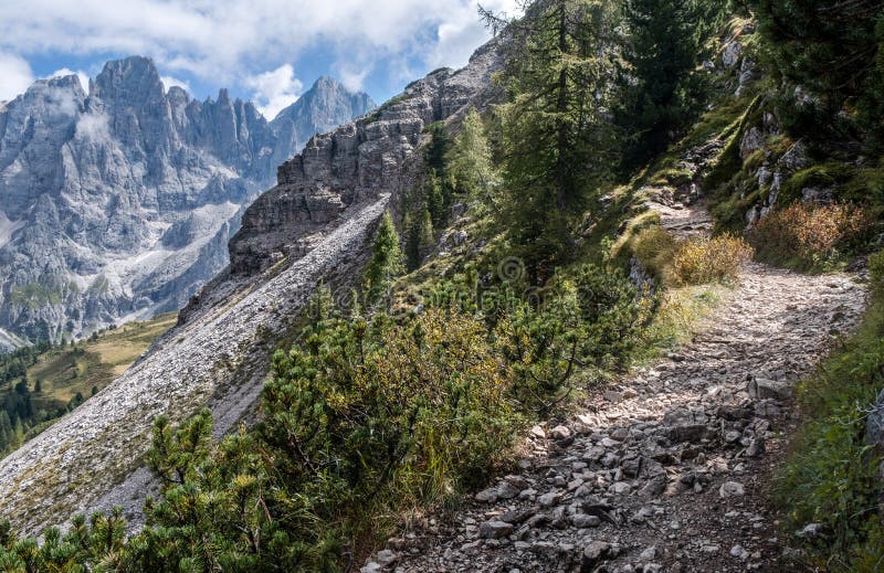 Mountain beautiful ways stock photo. Image of beautiful - 228387666