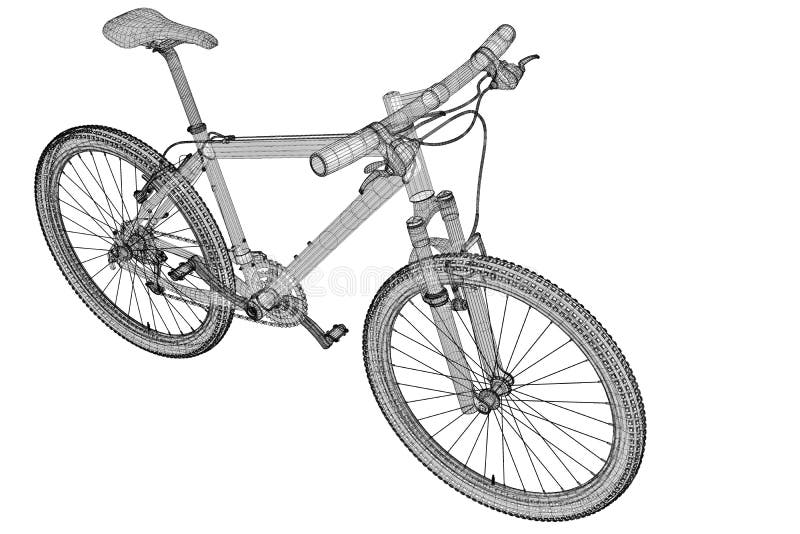 Bicycle Wire Model Stock Illustrations – 318 Bicycle Wire Model Stock ...
