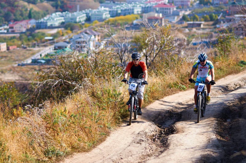 Mountain bike competition editorial stock image. Image of male - 21622479