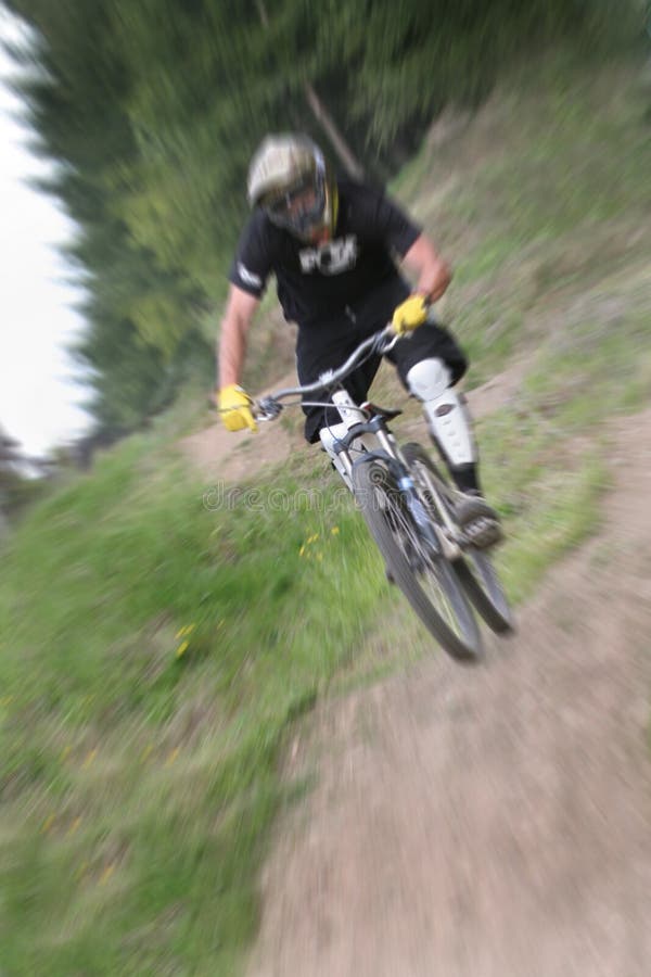 Mountain bike zoom stock photo. Image of trail, wheels - 2851708