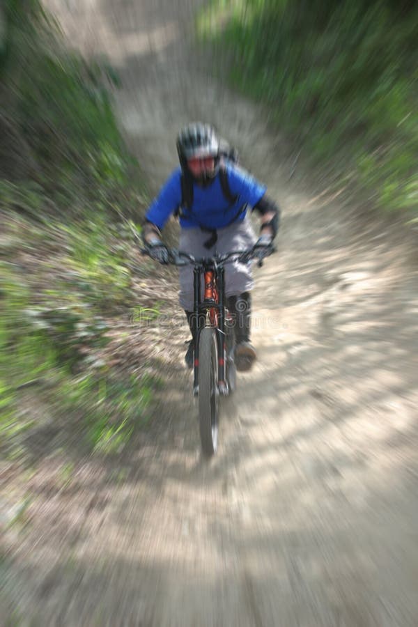 Mountain bike zoom stock photo. Image of huck, edge, extreme - 2852130