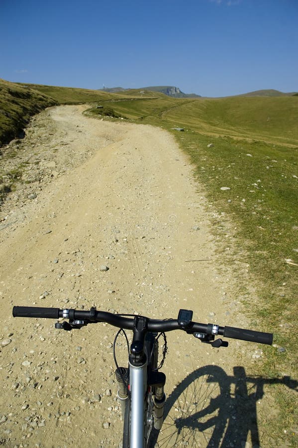 Mountain biking stock image. Image of altitude, grass - 6163283