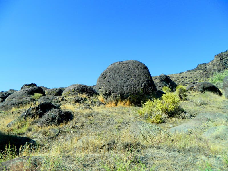Mountain boulder stock photo. Image of green, color, white - 55795708