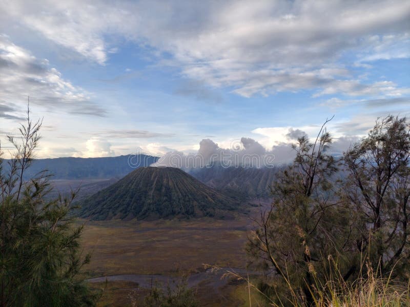 Mountain Bromo is Beautiful in East Java Stock Photo - Image of ...
