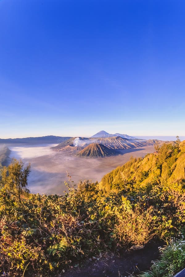 Mountain Bromo at East Java Indonesia Stock Image - Image of travel ...