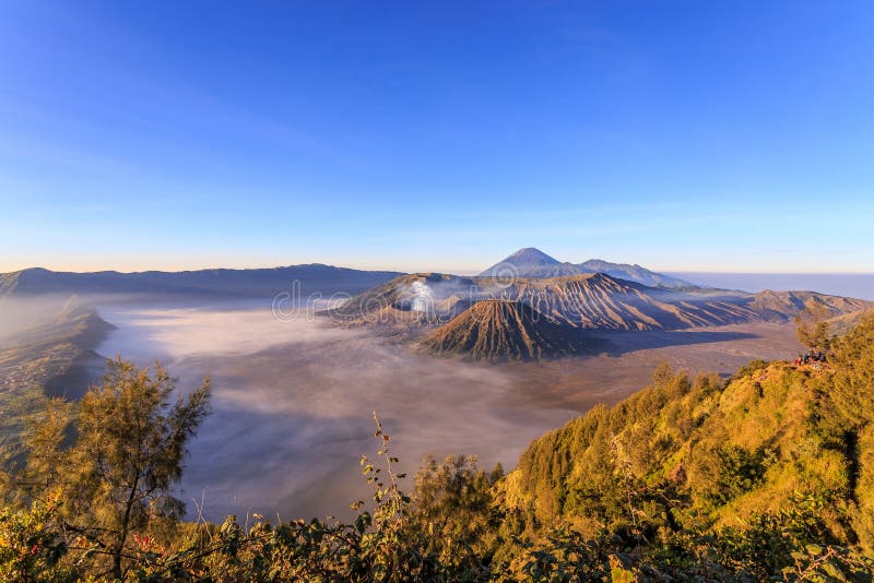 Mountain Bromo at East Java Indonesia Stock Image - Image of java ...