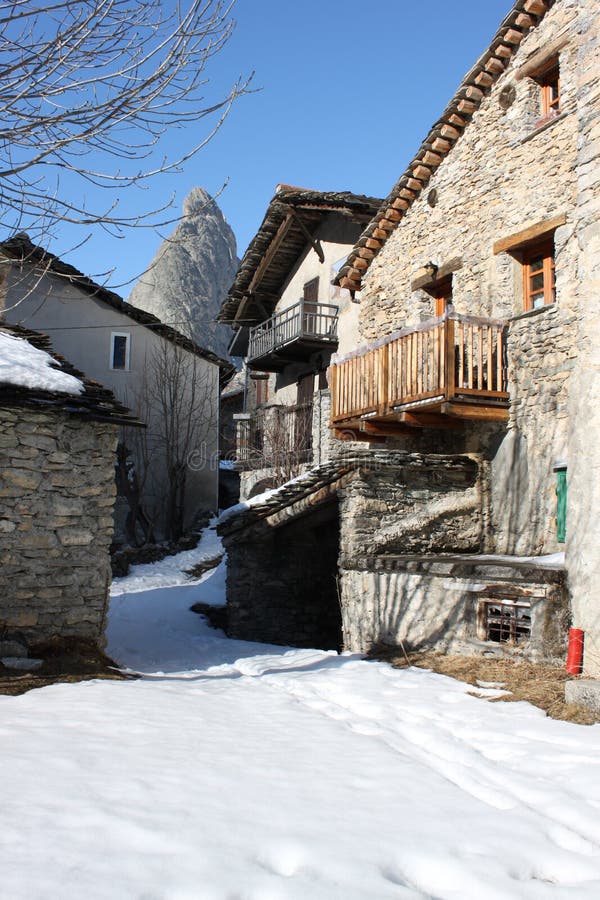 Mountain building stock photo. Image of outdoors, season - 25703966