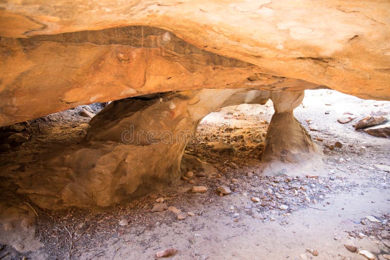 Interesting Rock Formation in Mountains, Cave. Stock Photo - Image of ...
