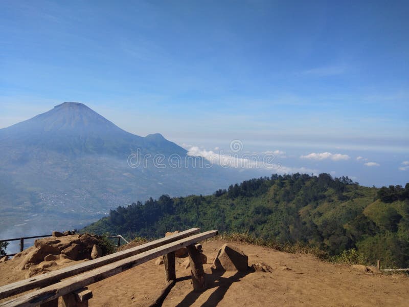Mountain Central Java Indonesia Beautiful Stock Photo - Image of ...