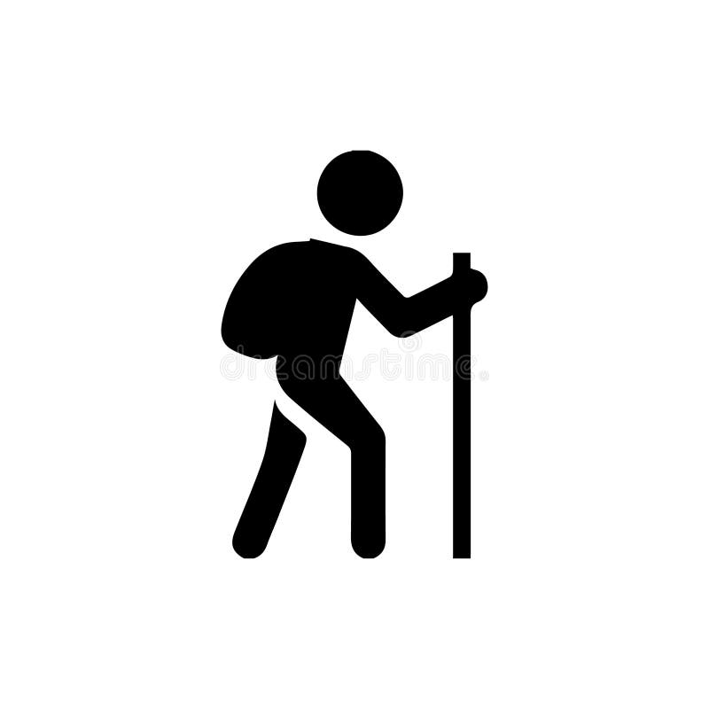 Mountain Climber Icon, S Illustration Stock Illustration - Illustration ...