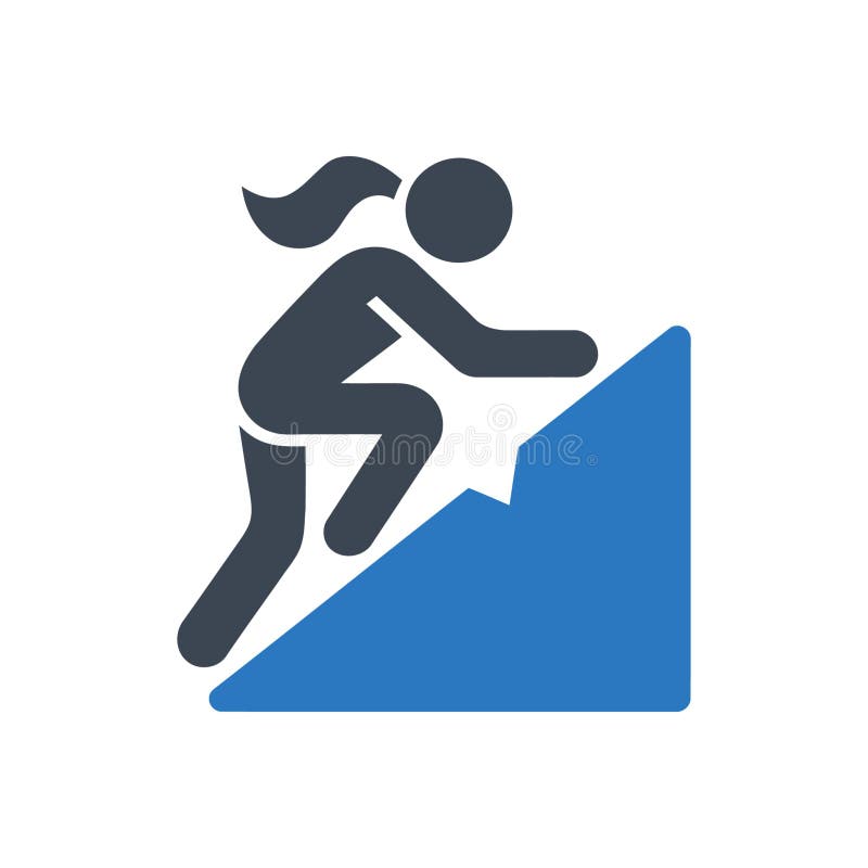 Mountain Climbing Icon Stock Illustrations – 38,023 Mountain Climbing ...