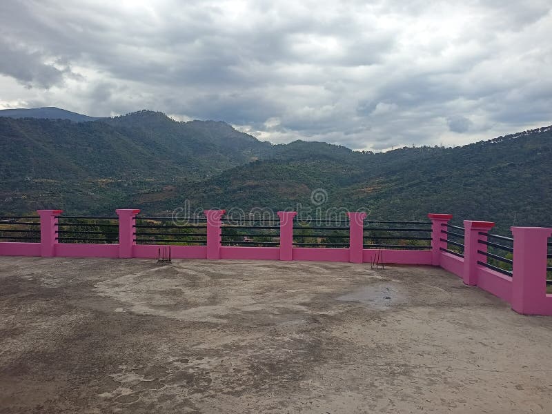 Mountain, Cloud Rooftop Climate Shifting Stock Photo - Image of ...