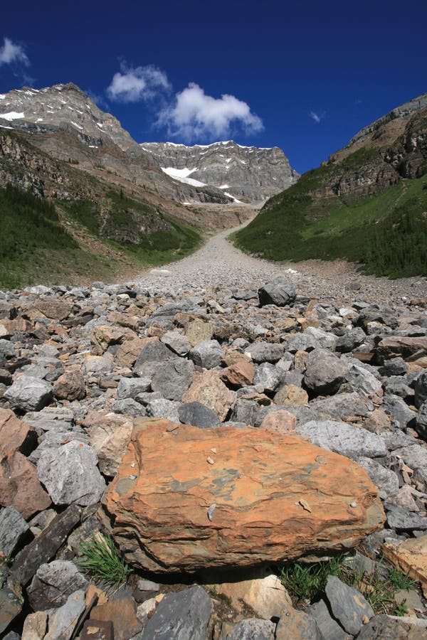 Mountain Col stock image. Image of scenic, outdoors, canada - 12261219
