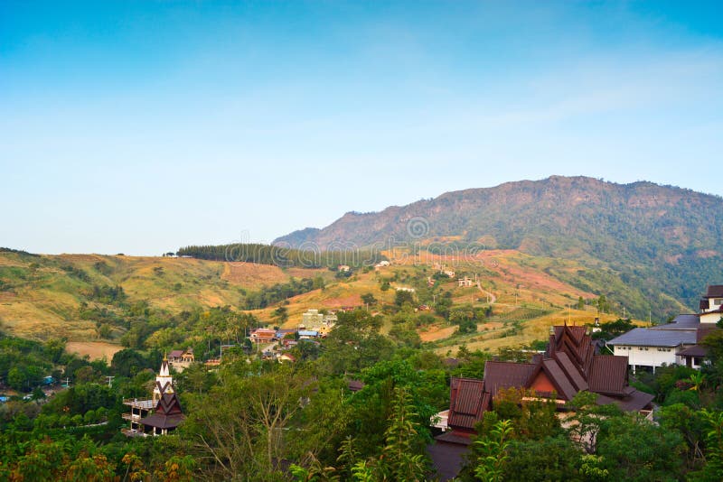 Mountain and community stock image. Image of mountain - 45933833