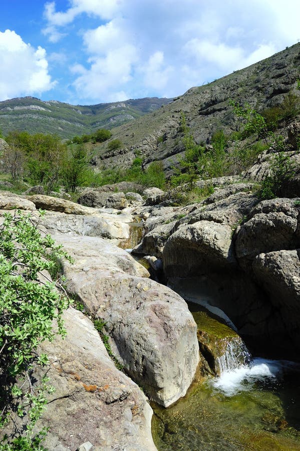 Mountain creek stock image. Image of flowing, tranquil - 238657491