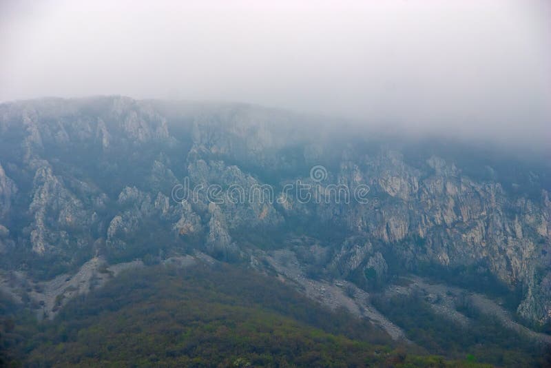 Mountain crest stock image. Image of moist, mountaineering - 25991259