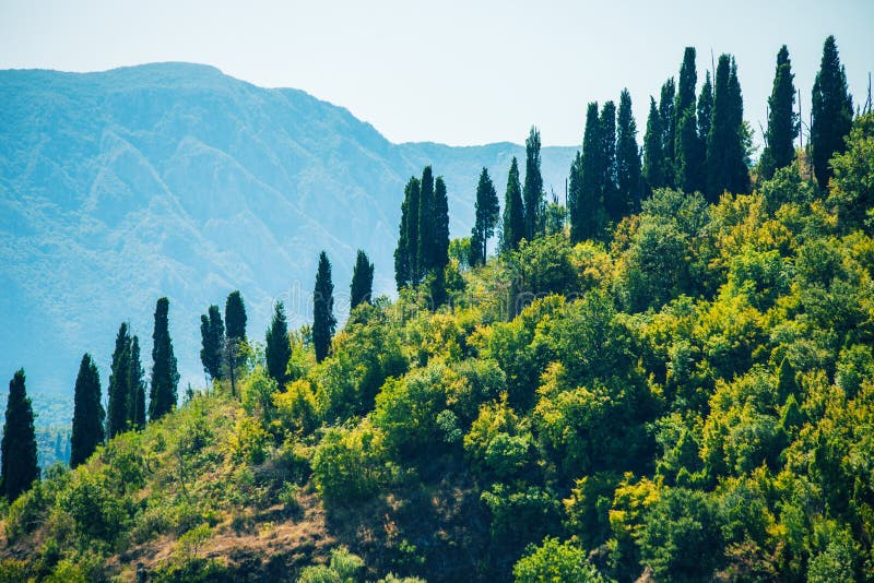 Mountain crest stock photo. Image of nature, summer, scenery - 60714564