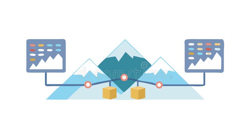 Mountain Data Analytics Vector: Geographic Information Systems, Vector ...