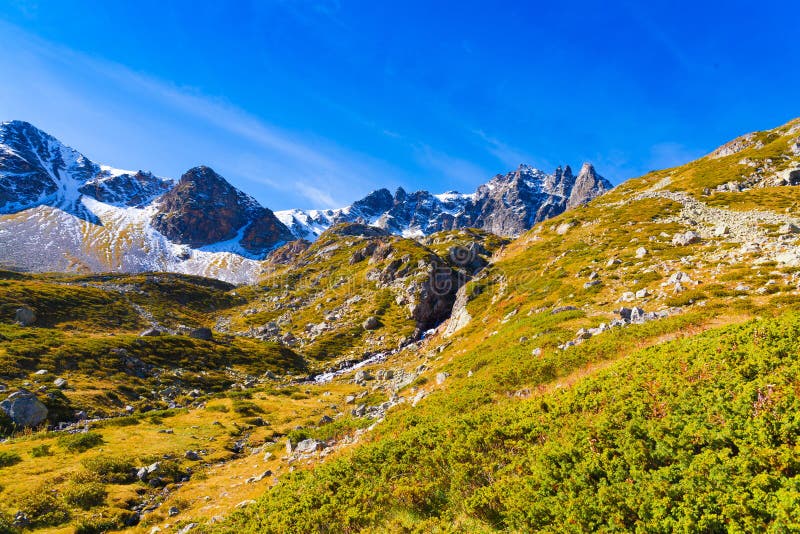 Mountain day autumn stock image. Image of idyllic, hike - 38662907