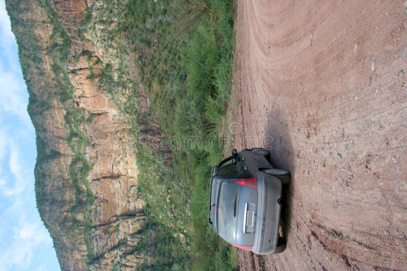 Mountain Drive stock image. Image of formation, tranquility - 687365