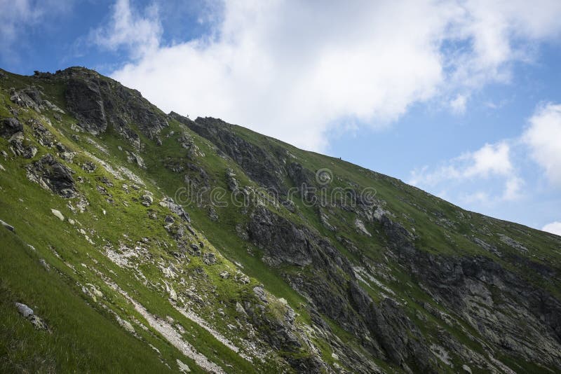 Mountain edge stock image. Image of walking, blue, edge - 32238881