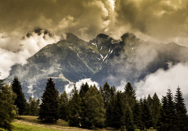 Mountain Emotional Landscape Stock Photo - Image of outdoor, nature ...