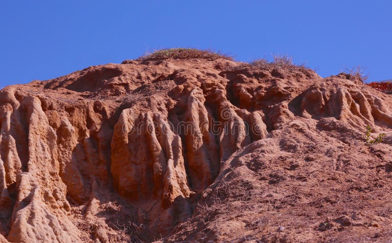 Mountain erosion stock photo. Image of rocks, landscape - 49438106