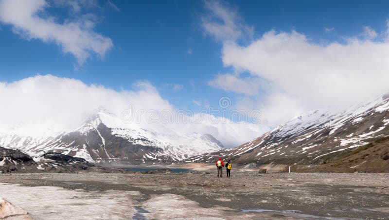 Mountain exploration stock image. Image of human, scenic - 83528741