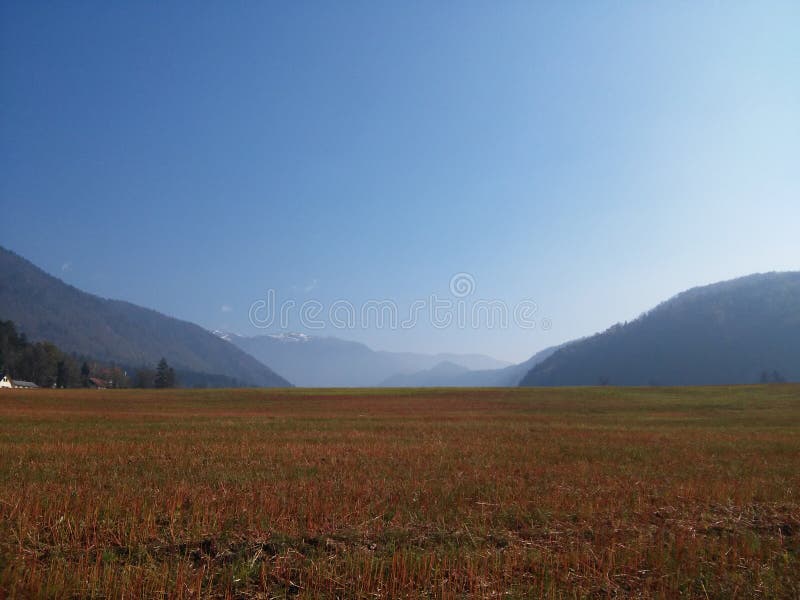 Mountain field stock photo. Image of mountain, beautiful - 89589292