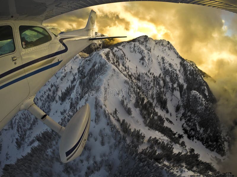 Mountain Flight stock photo. Image of view, colorful - 69744748