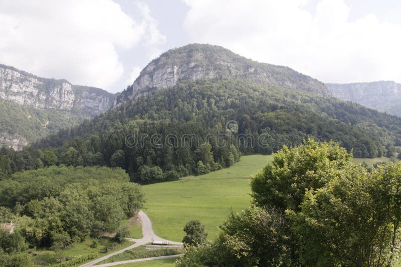 Mountain in france stock image. Image of mountain, isere - 9128021