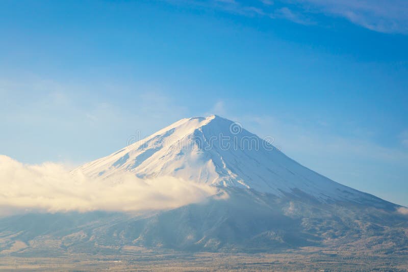 Mountain Fuji with Blue Sky , Stock Photo - Image of scene, asia: 71062920