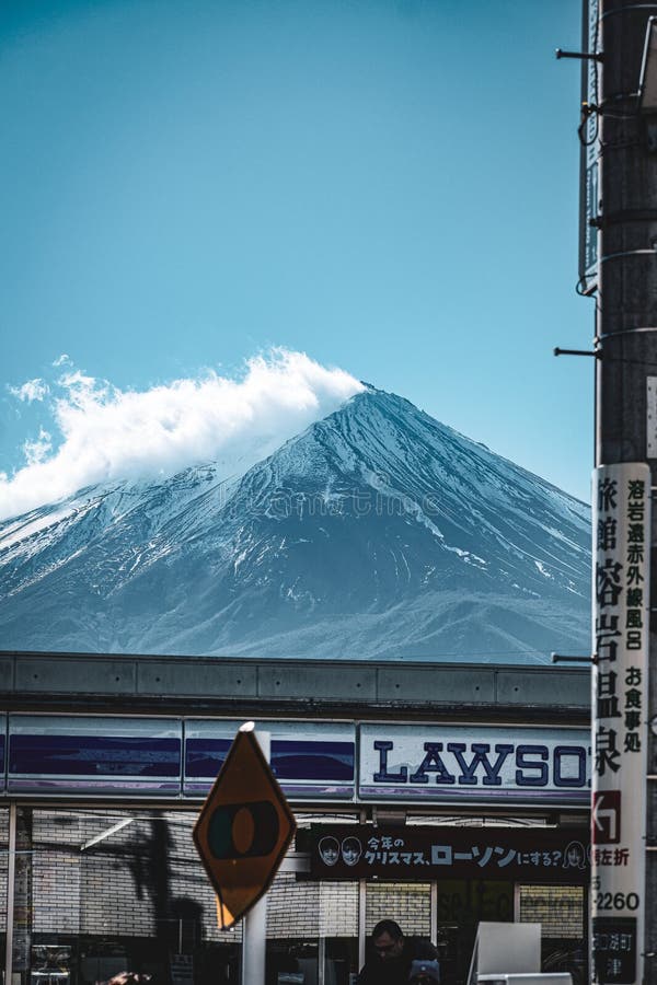 Mountain fuji editorial stock image. Image of view, tokyo - 313238729