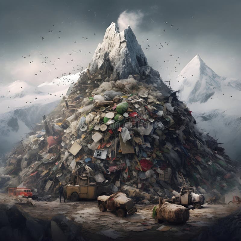 Garbage Pollutes Stock Illustrations – 66 Garbage Pollutes Stock ...