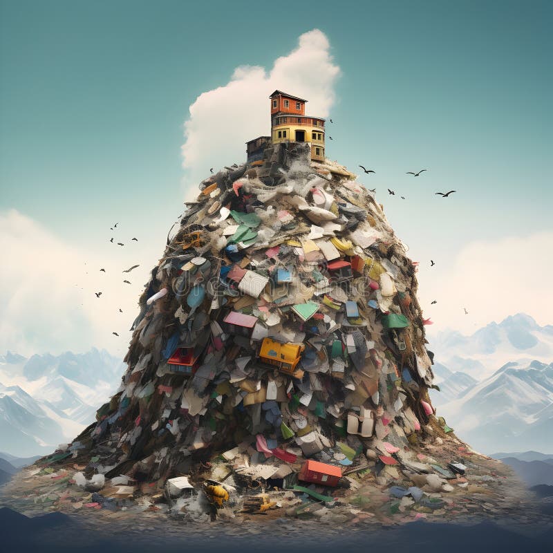 Garbage Pollutes Stock Illustrations – 145 Garbage Pollutes Stock ...