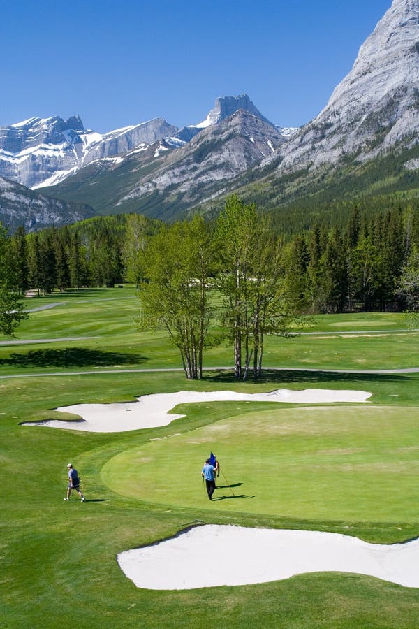 Mountain Golf Course stock photo. Image of outdoor, bunker - 417598