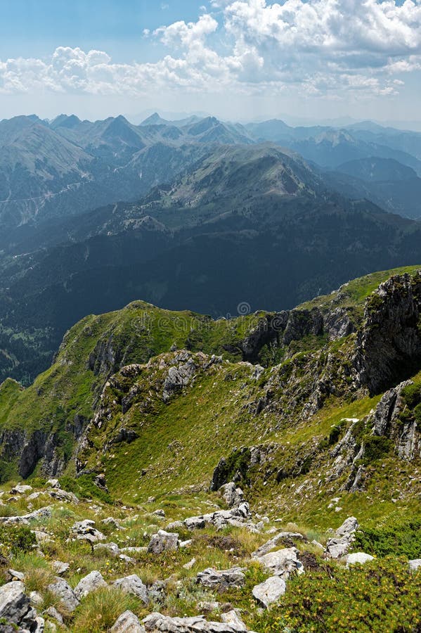 Mountain in Greece stock photo. Image of pindus, climb - 213635070