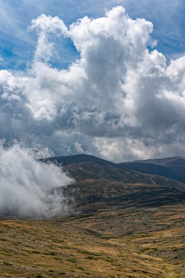 Mountain in Greece stock photo. Image of landscape, cloudscape - 284260812