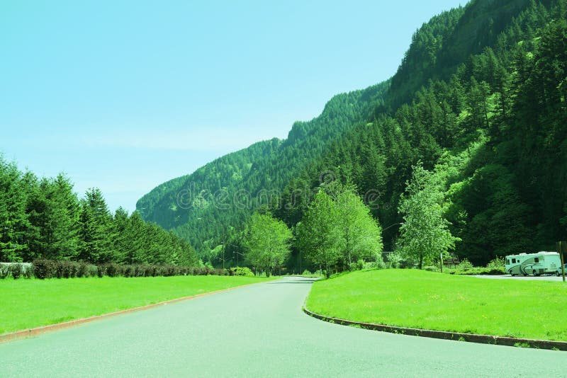 Mountain stock photo. Image of blue, green, spring, trees - 40812184
