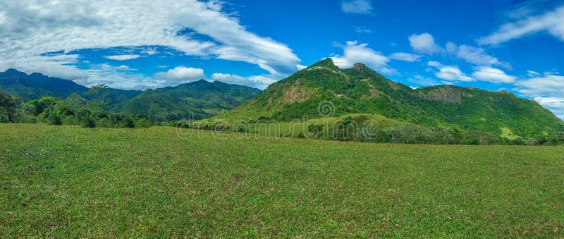 Mountain Green Landscape stock photo. Image of mountain - 223459516