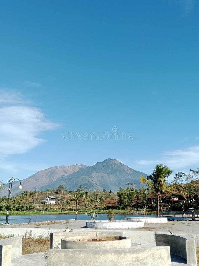 Mountain green vit stock photo. Image of water, tree - 382572530