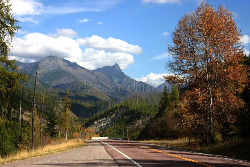Mountain highway stock photo. Image of fall, cloud, highway - 17044518
