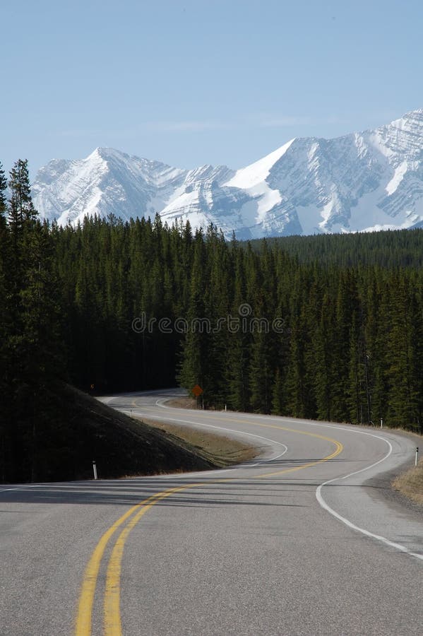 Mountain, Highway and Forests Stock Image - Image of rocky, nature: 5267961