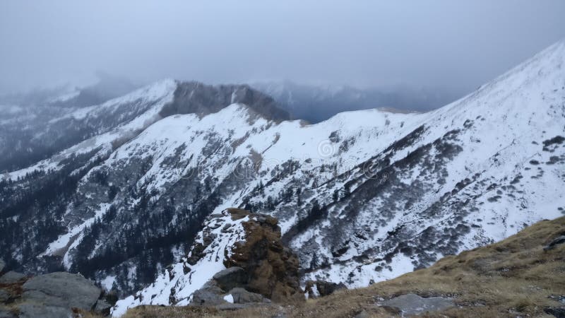 Mountain Ice Himalaya Wind Snow Stock Image - Image of walking, winter ...