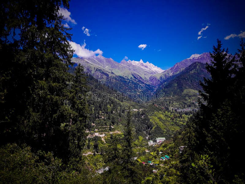 Mountain stock image. Image of kalga, village, valley - 129147765