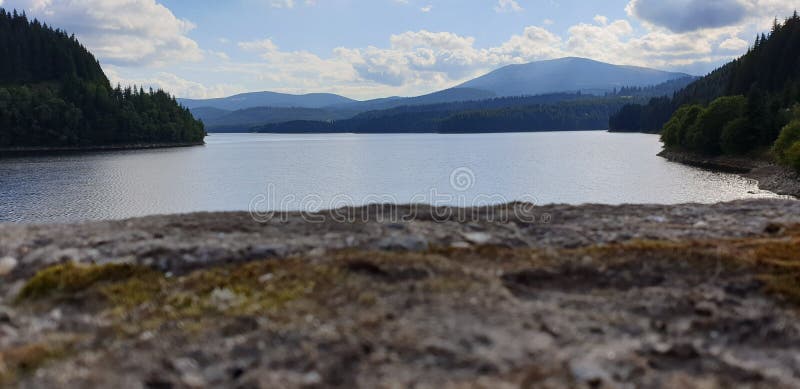 Mountain lake chill stock photo. Image of chill, lake - 196108816